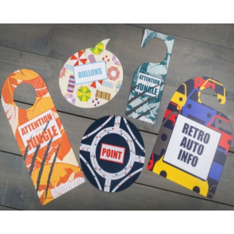 Flyer découpé à la forme, flyer avec forme de découpe